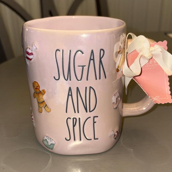 Rae Dunn | Dining | Rae Dunn Pink Sugar And Spice Mug | Poshmark